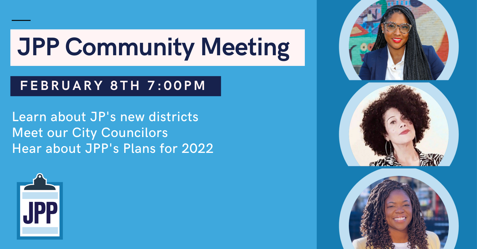 February 8th JPP Community Meeting – Jamaica Plain Progressives