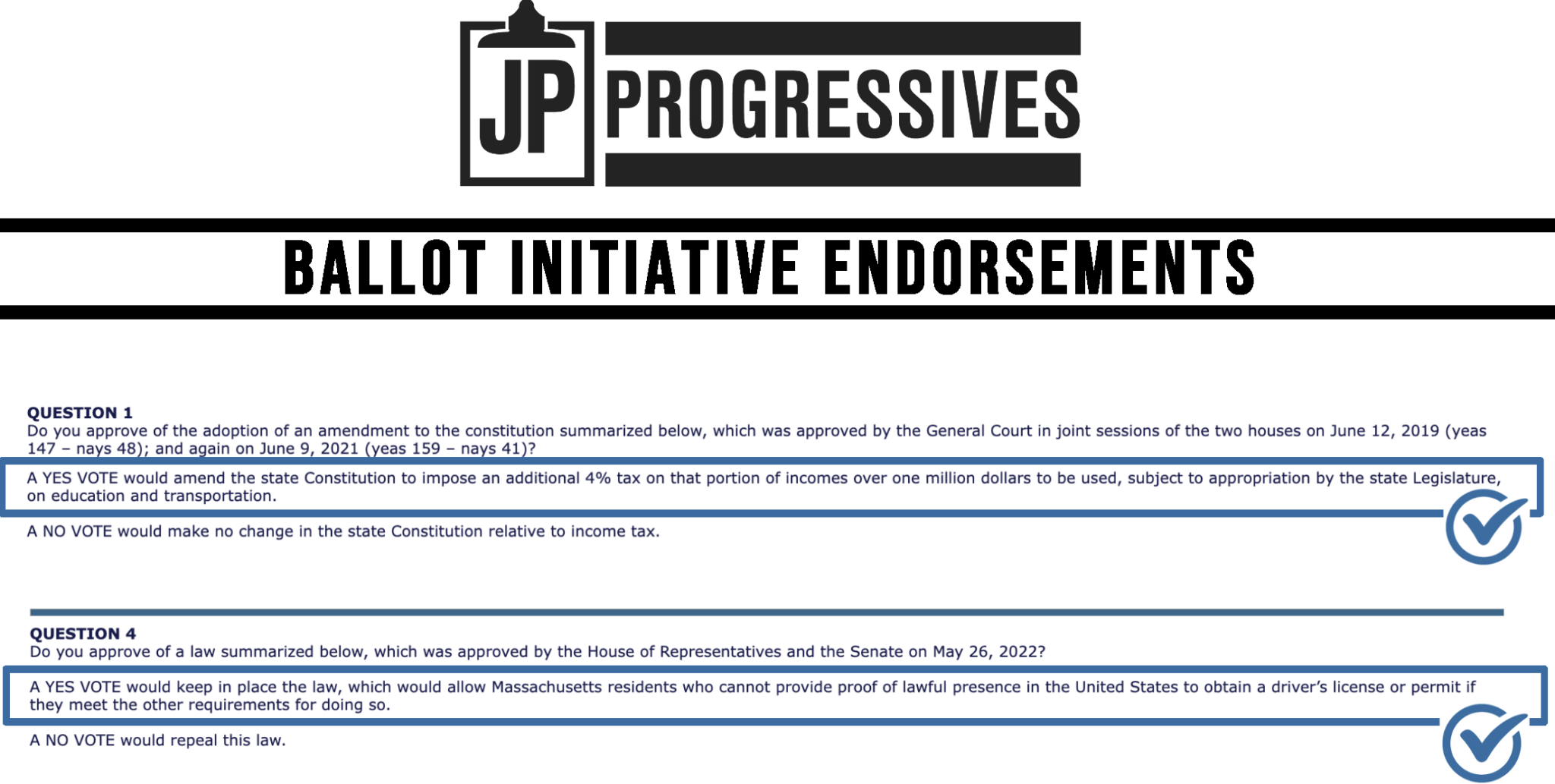 Jamaica Plain Progressives – working together to promote progressive values